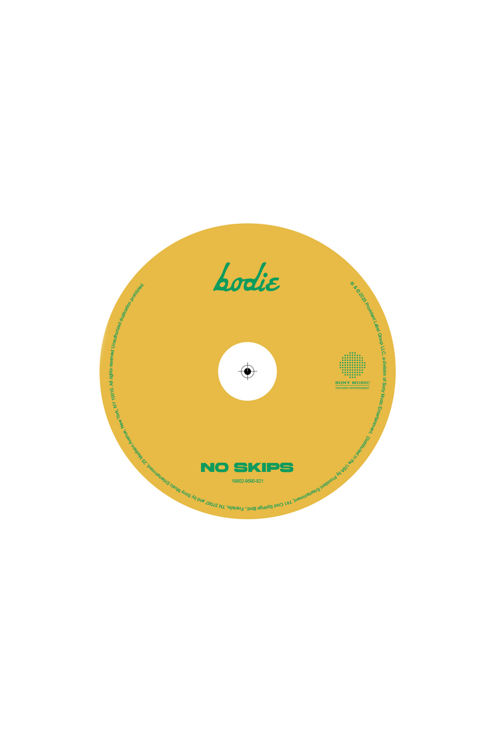 NO SKIPS - bodie's debut album (CD) – bodielovesyou